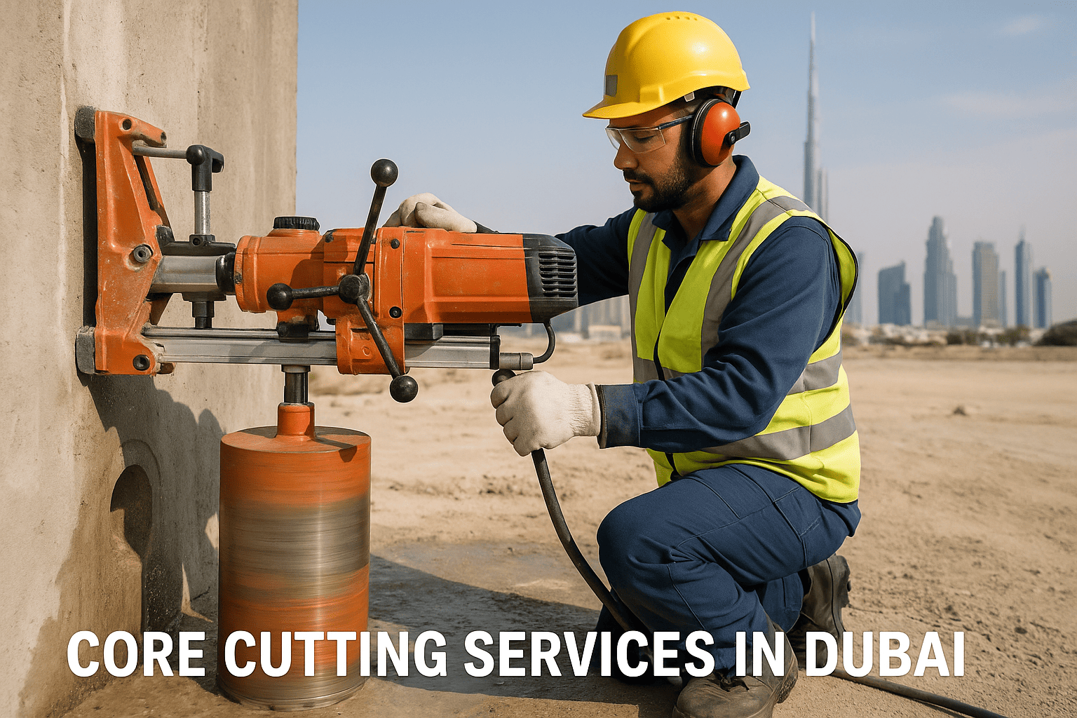 Concrete core cutting & Demolition Services in Dubai UAE